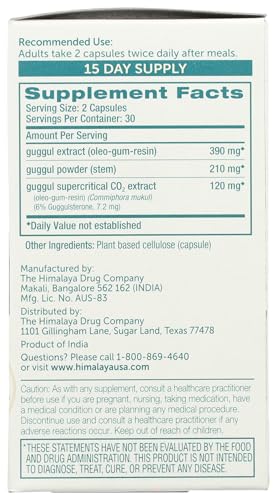 Himalaya Guggul for cardiovascular health