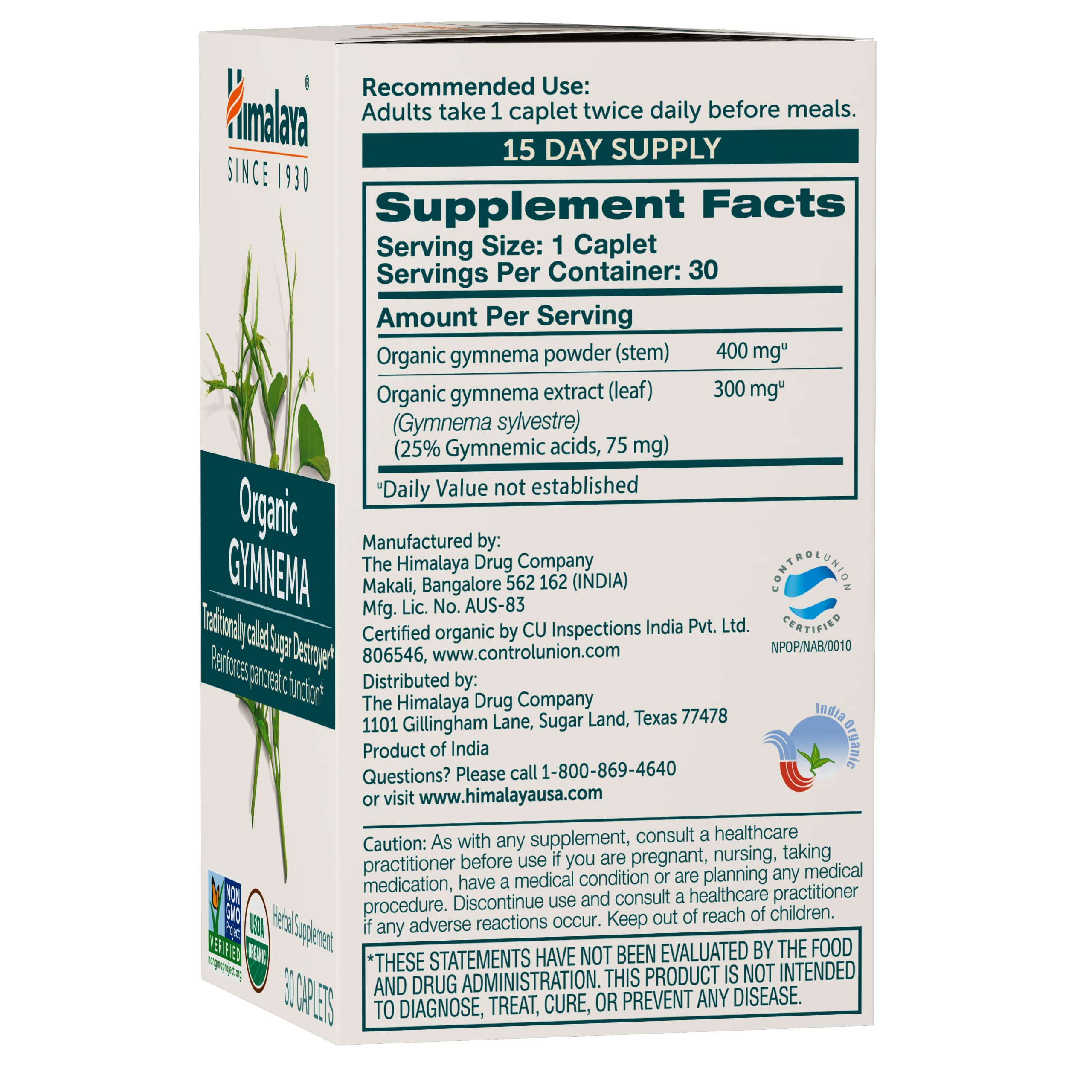Himalaya gymnema sylvestre for weight management