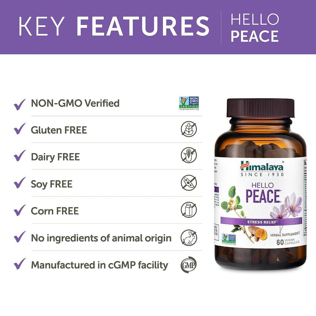 Himalaya herbal capsules for relaxation