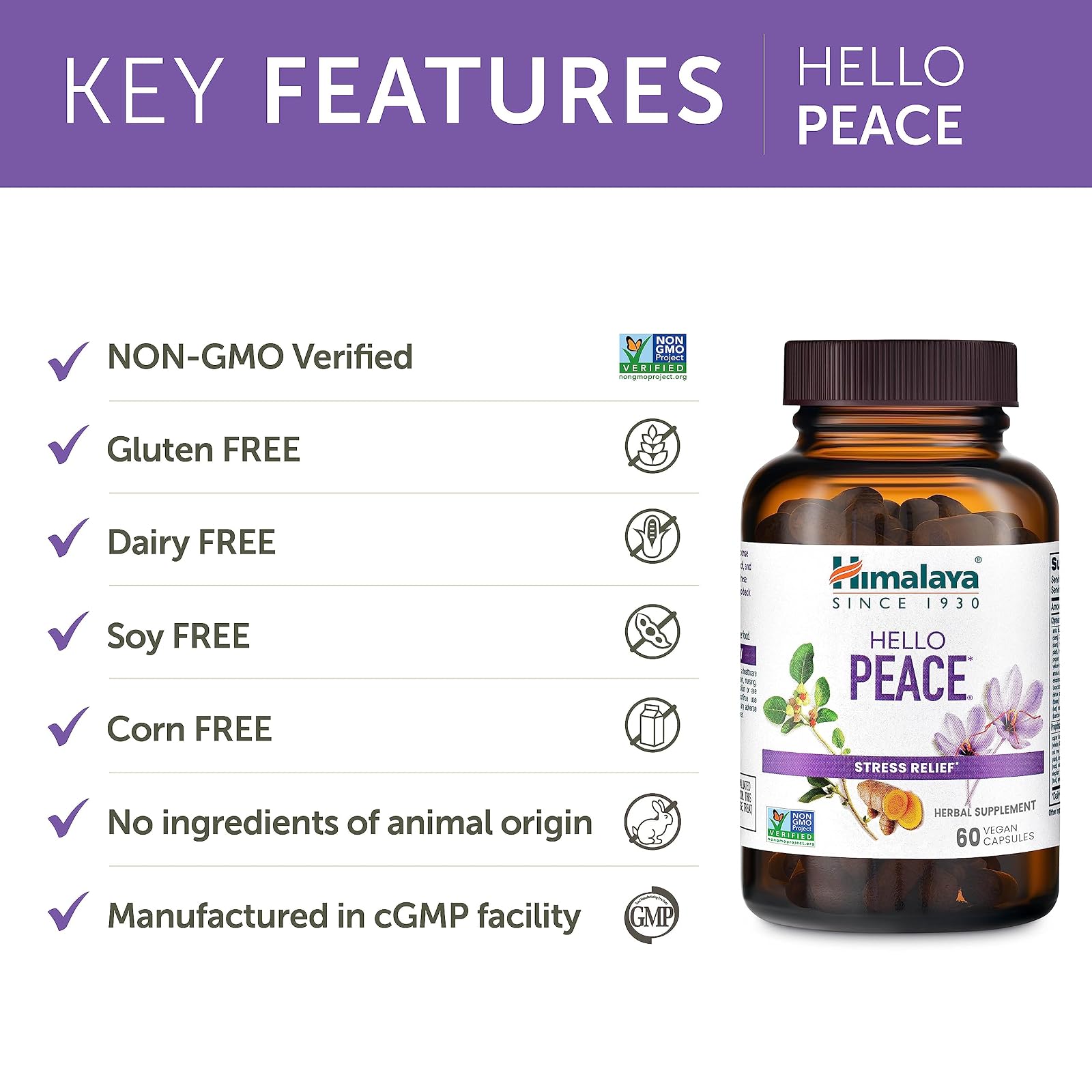 Himalaya herbal capsules for relaxation