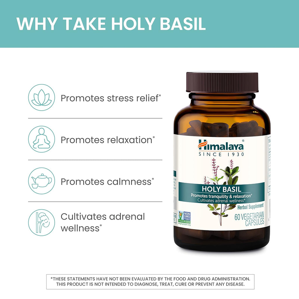 Himalaya Holy Basil 720 mg capsules