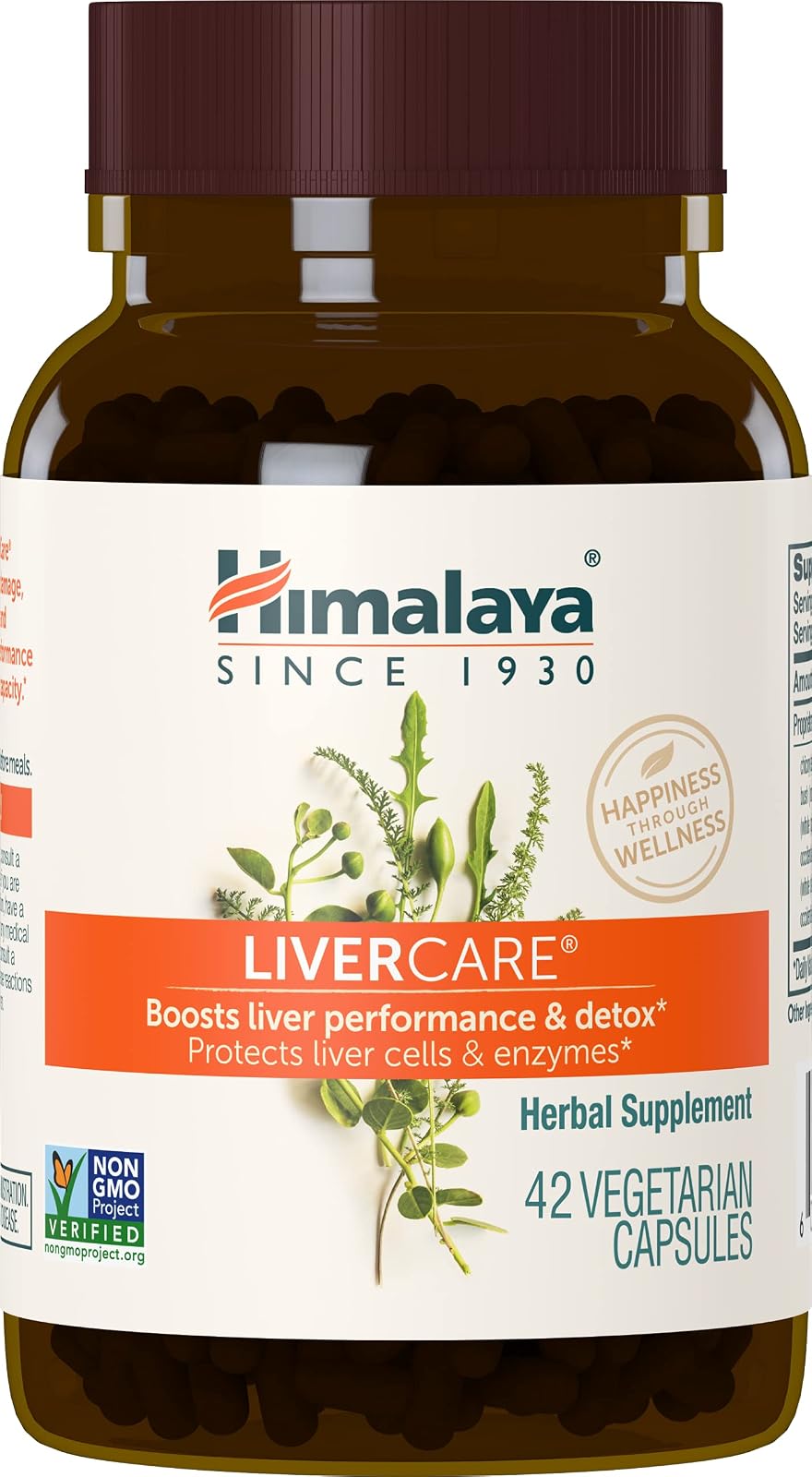 Himalaya LiverCare milk thistle capsules