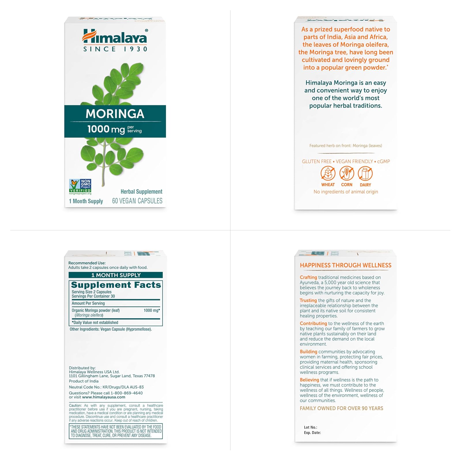 Himalaya moringa capsules for antioxidant boost
