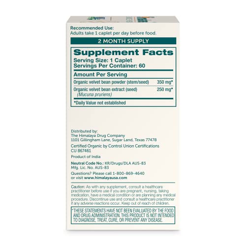 Himalaya mucuna pruriens for mental clarity