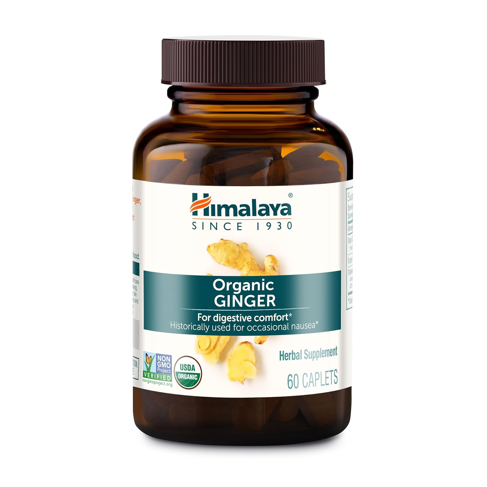 Himalaya organic ginger root caplets