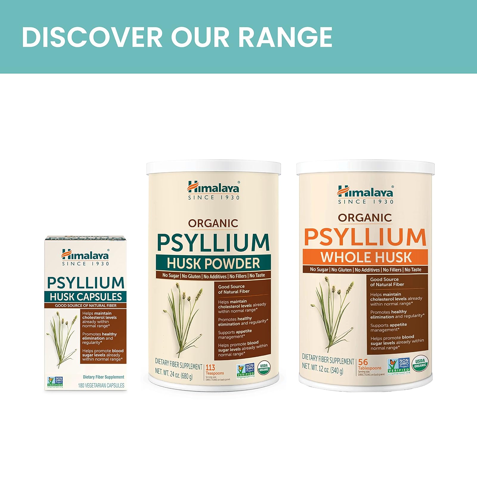 Himalaya psyllium husk daily fiber
