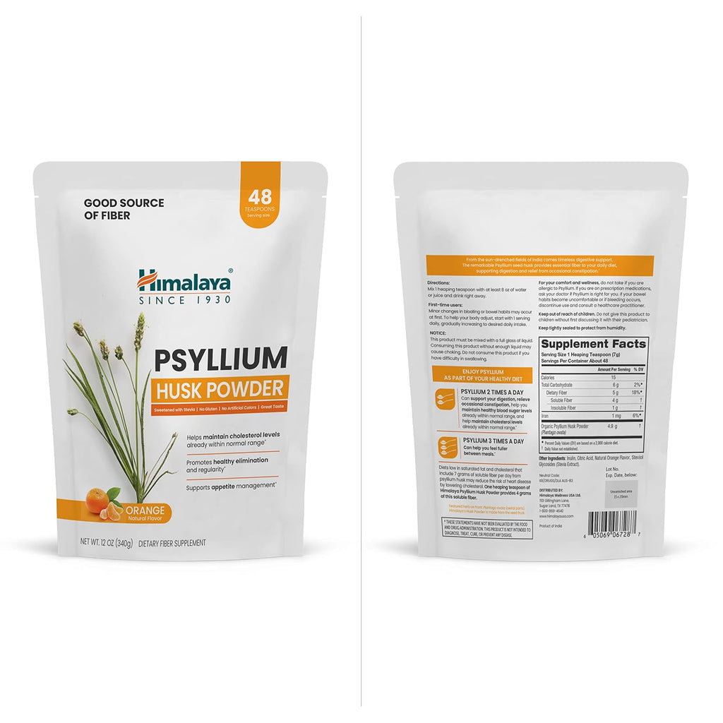 Himalaya psyllium husk for daily fibre