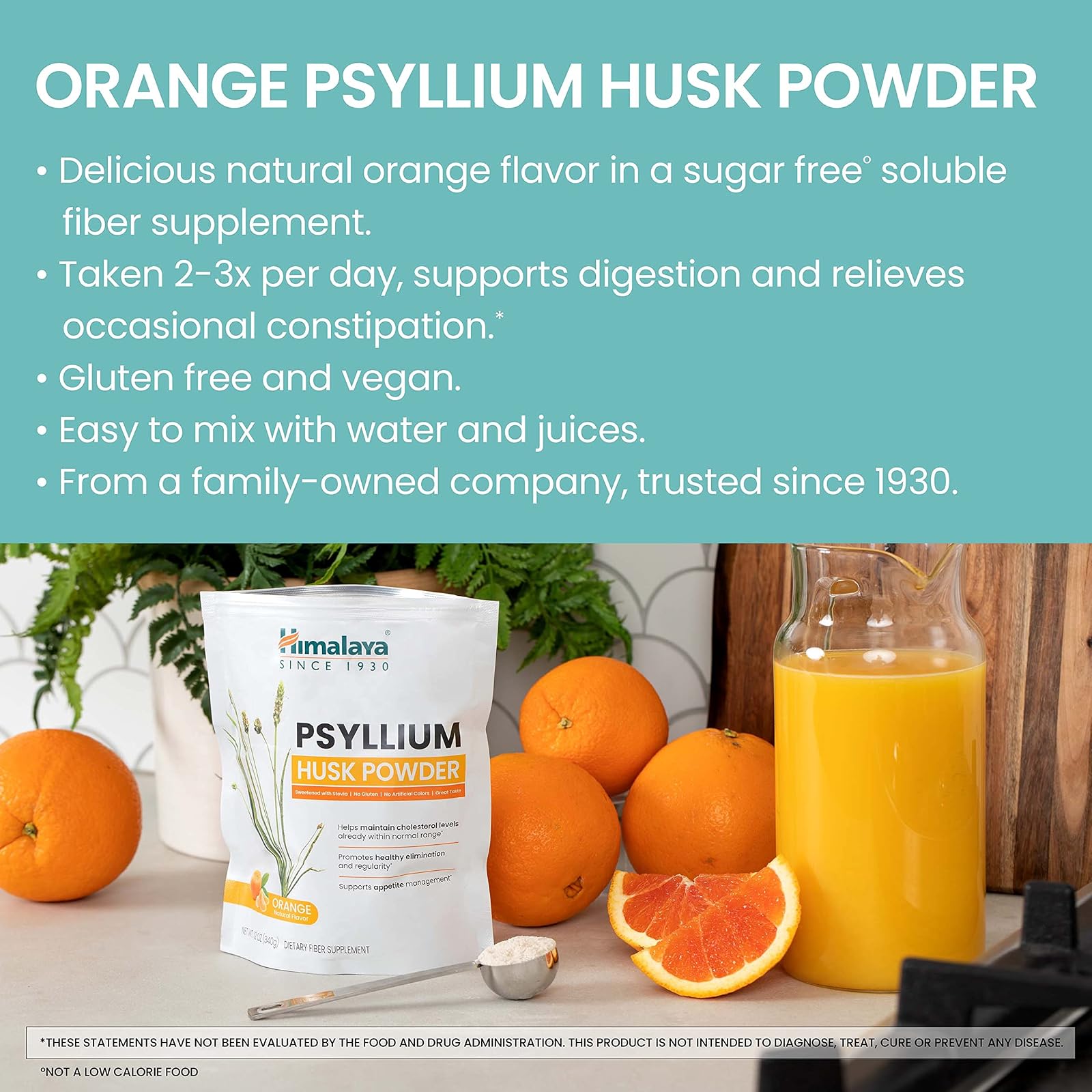 Himalaya psyllium husk orange flavour