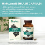 Himalaya Shilajit 250 mg health supplement