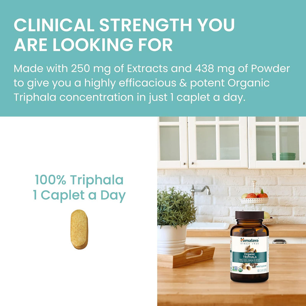 Himalaya triphala for healthy digestion