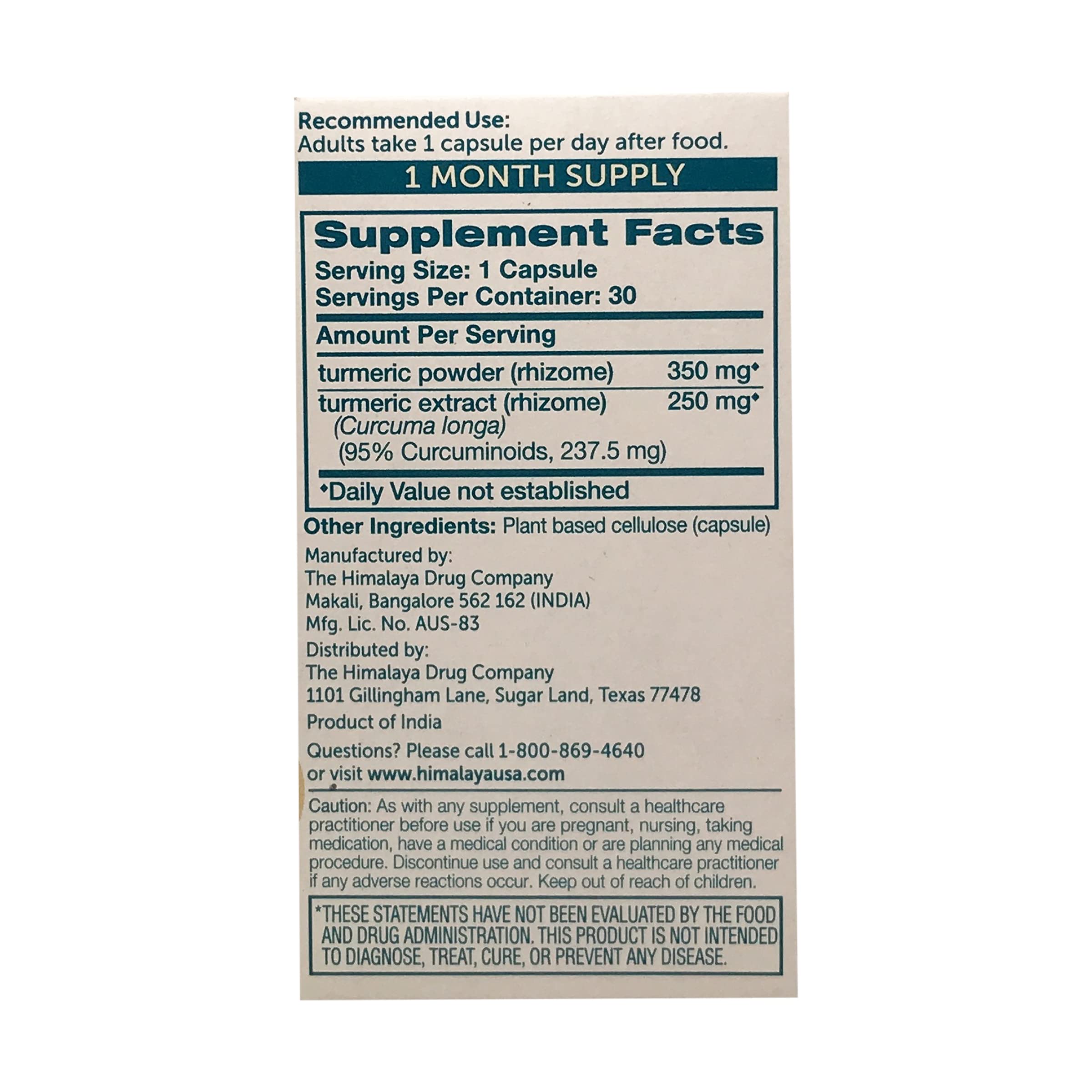 Himalaya turmeric for digestive health