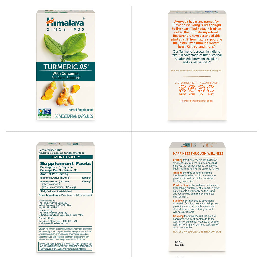 Himalaya turmeric for everyday wellness