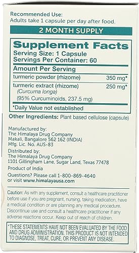 Himalaya turmeric for natural energy