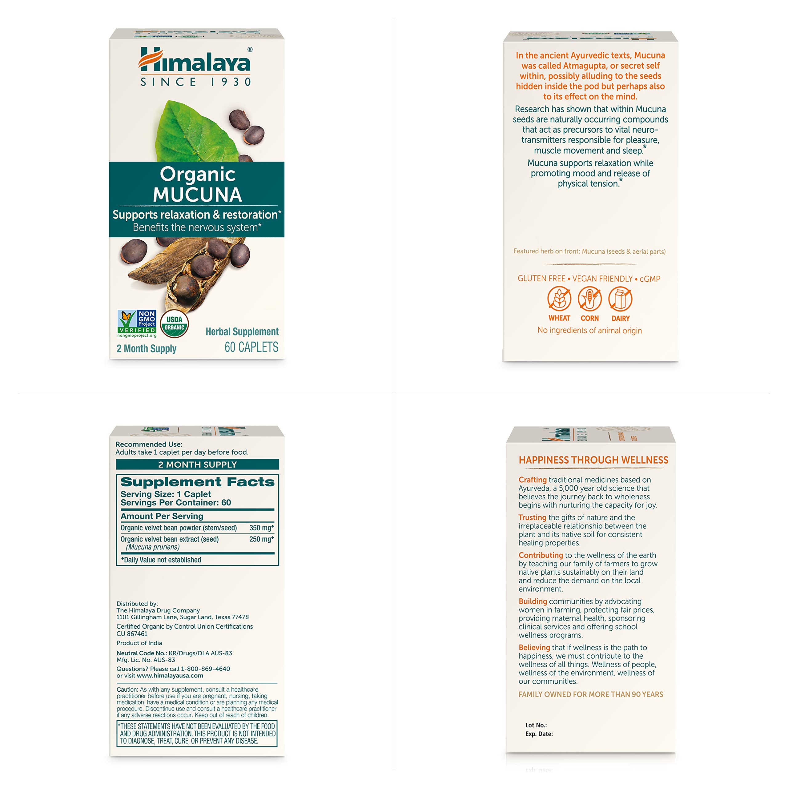 Himalaya vegan supplements for relaxation