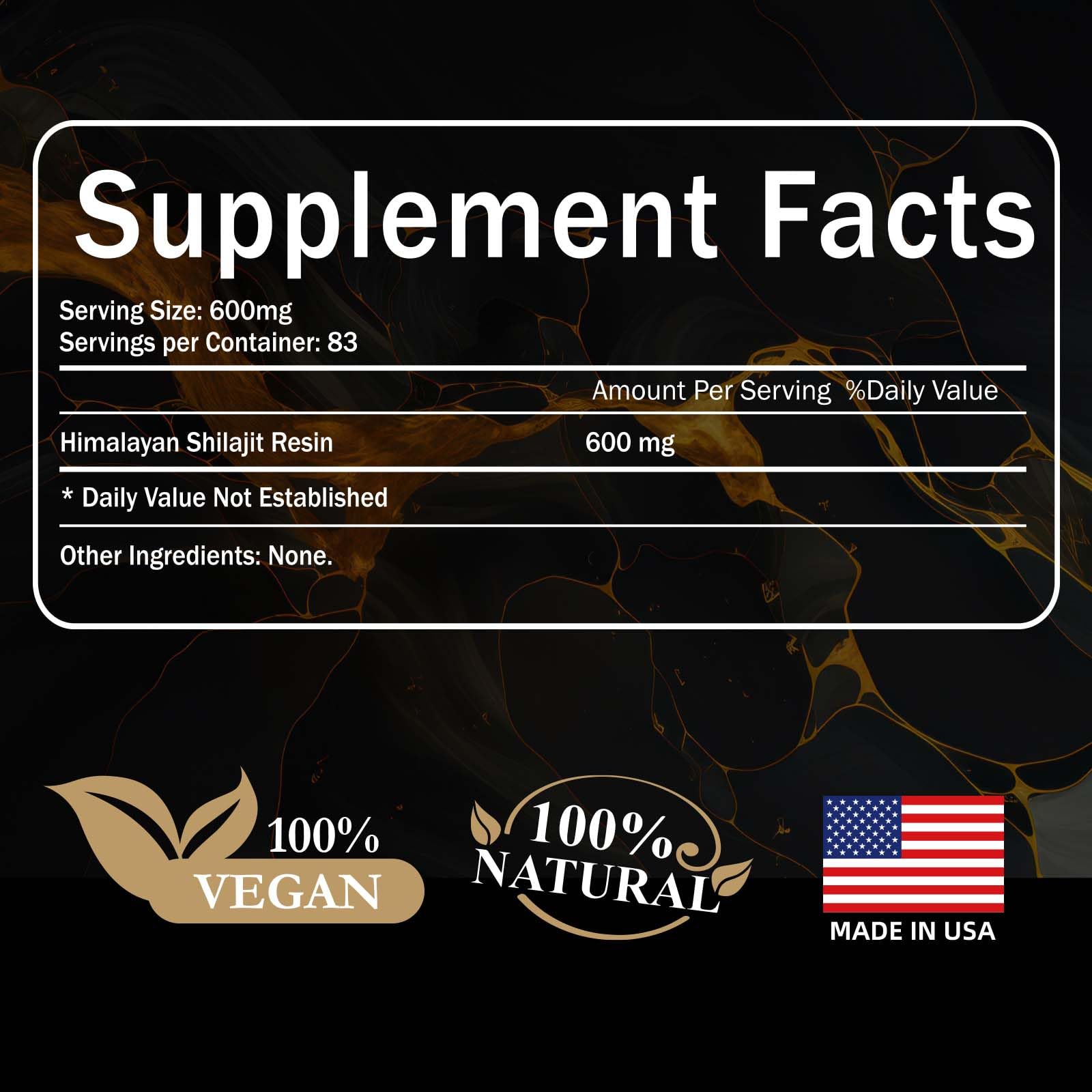 Himalayan gold grade trace minerals