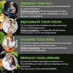 Himalayan herbal capsules for vitality
