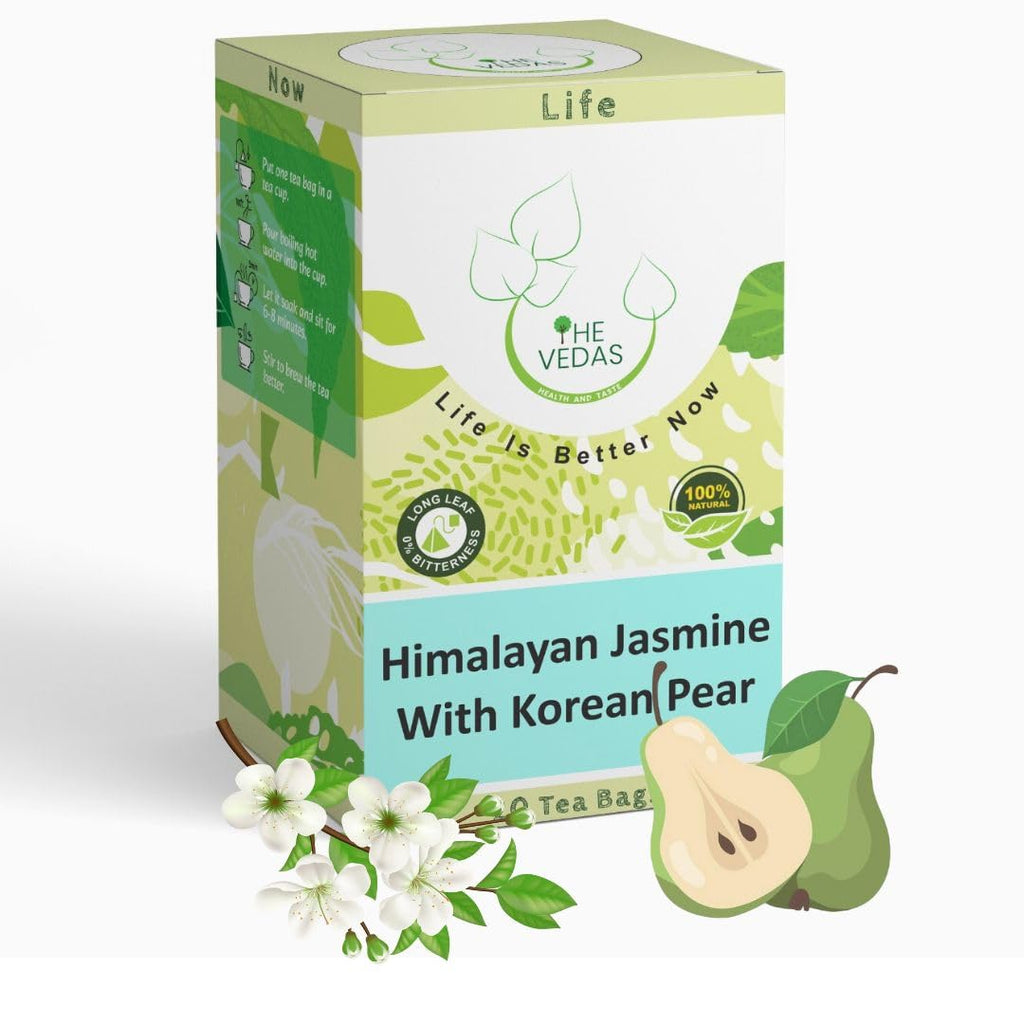 Himalayan jasmine tea with Korean pear