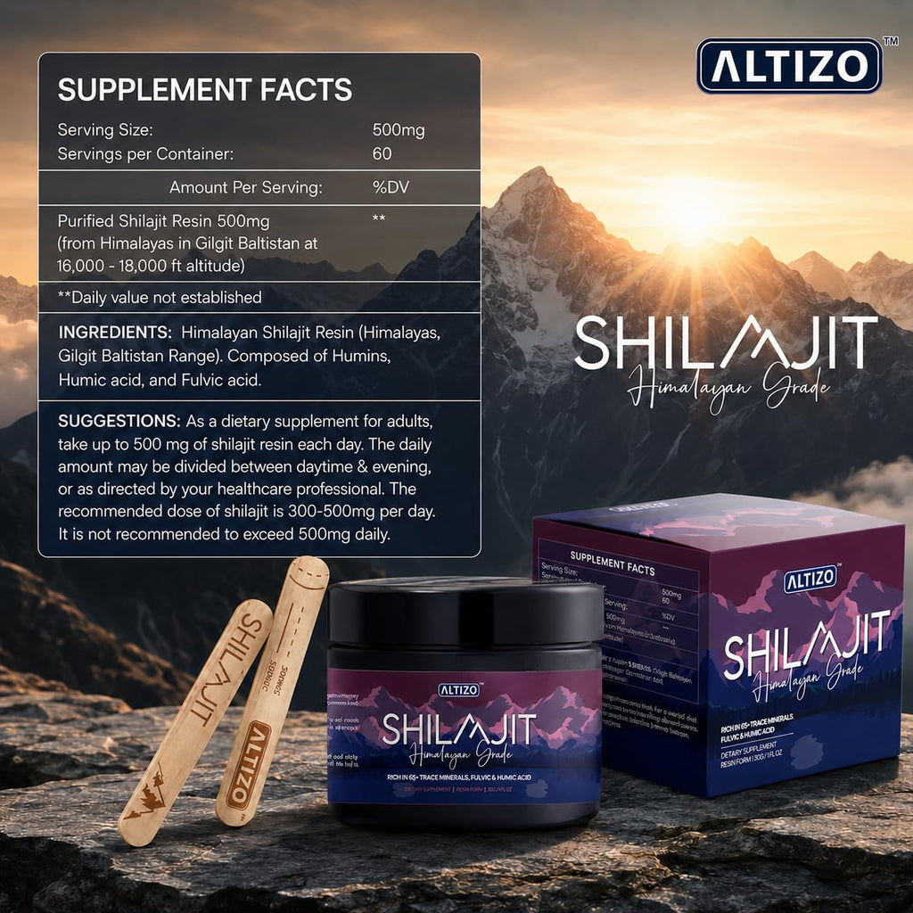 Himalayan mineral resin for immunity