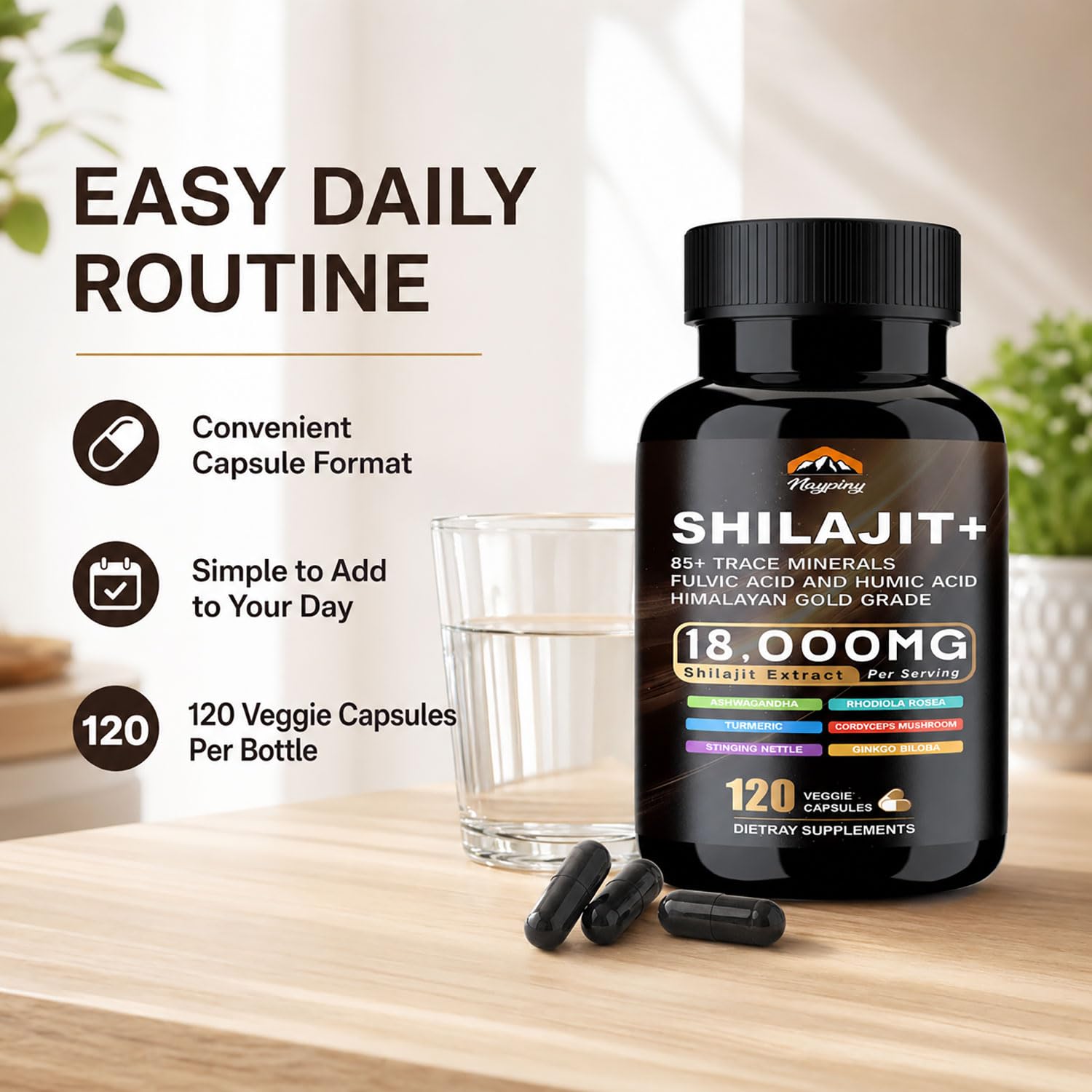 Himalayan Organic energy support capsules