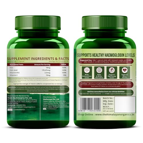 HIMALAYAN ORGANICS iron for better absorption