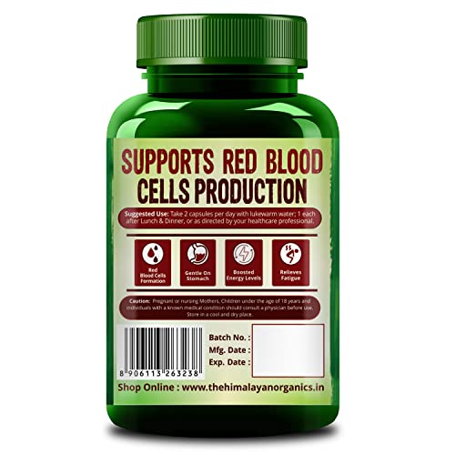 Himalayan Organics iron with folate