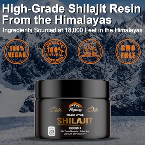 Himalayan resin for daily vitality