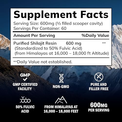 Himalayan resin for enhanced absorption