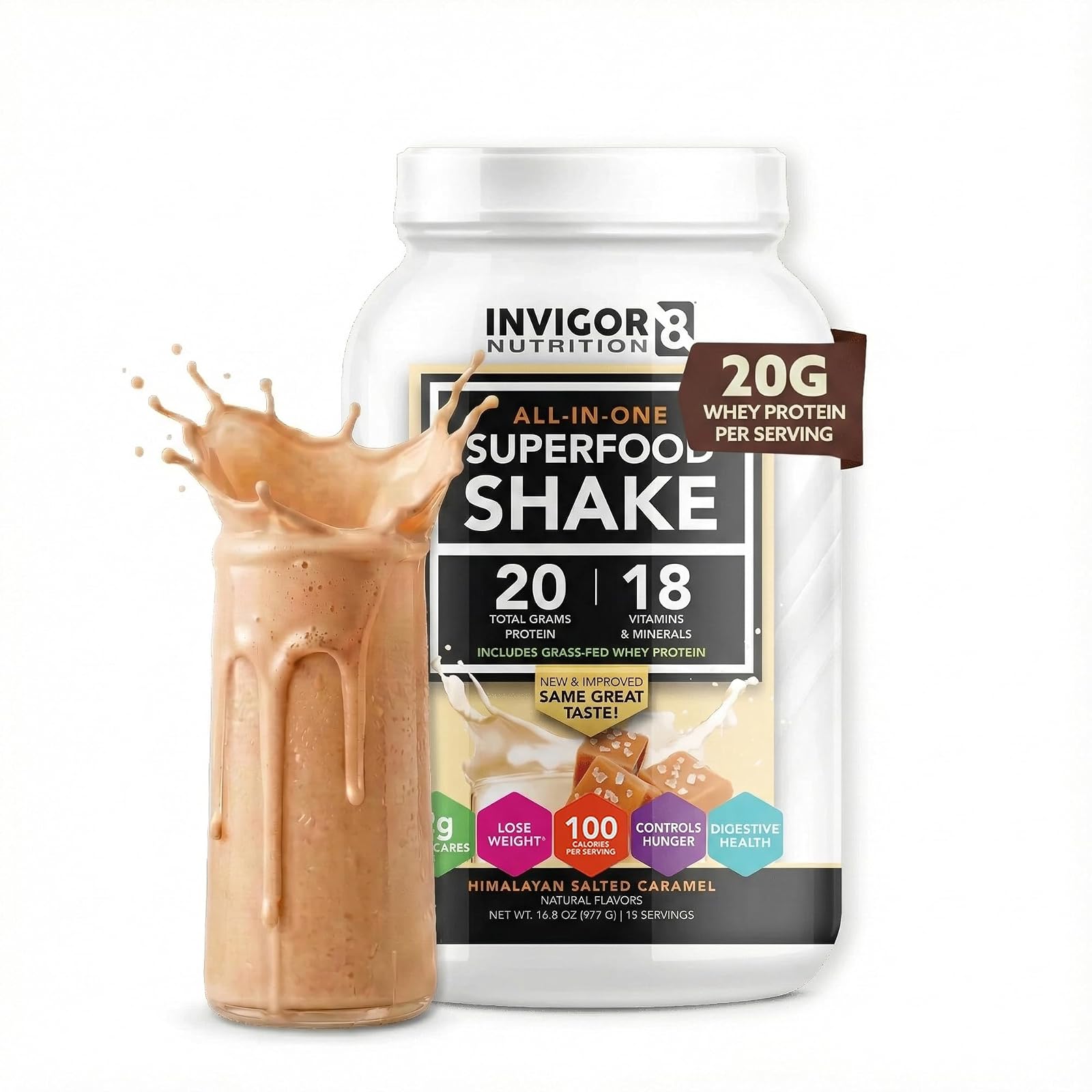 Himalayan salted caramel whey protein