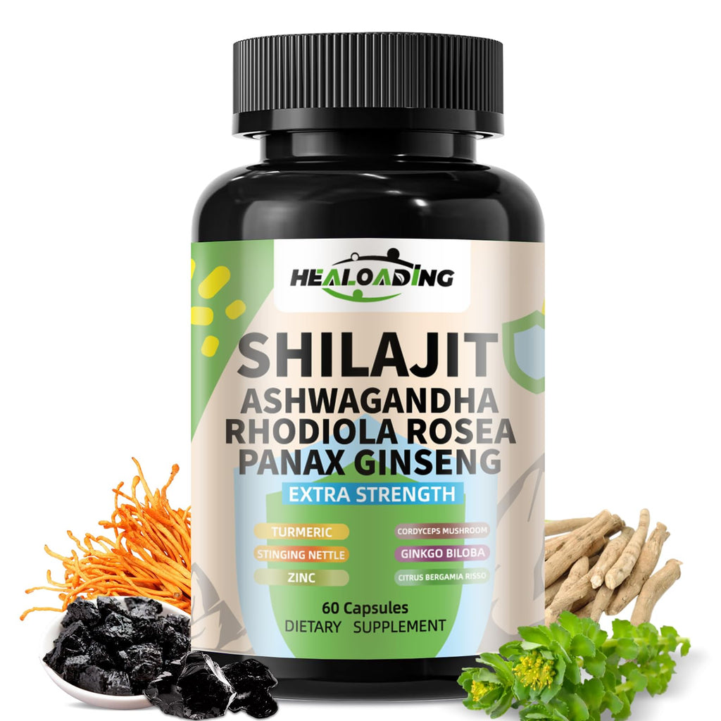 Himalayan shilajit capsules for energy
