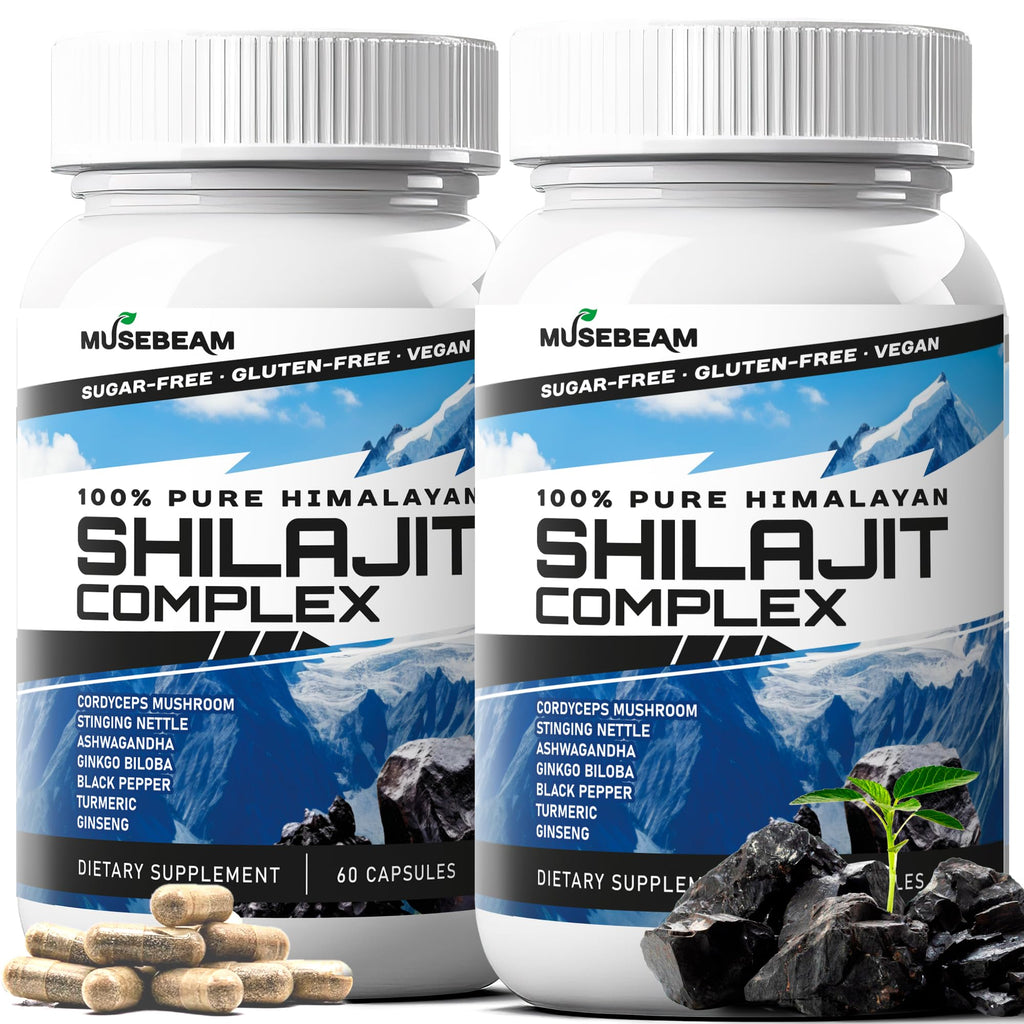 Himalayan Shilajit capsules for vitality