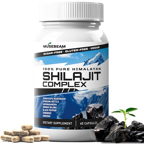 Himalayan Shilajit capsules for vitality