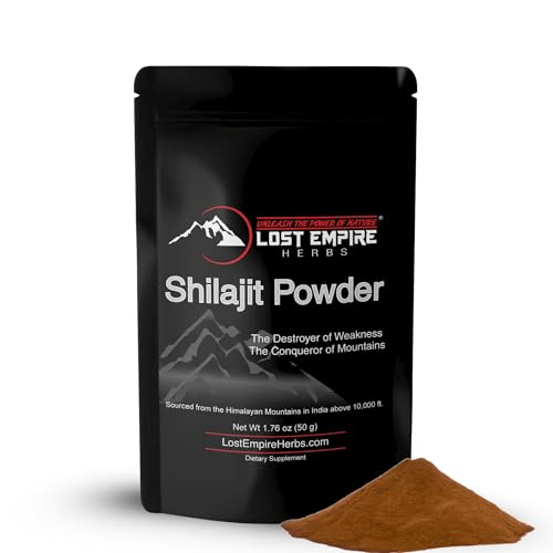 Himalayan shilajit detox supplement