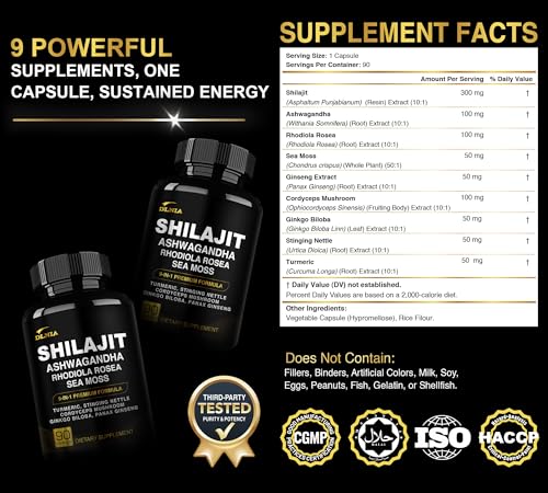 Himalayan shilajit extract for vitality