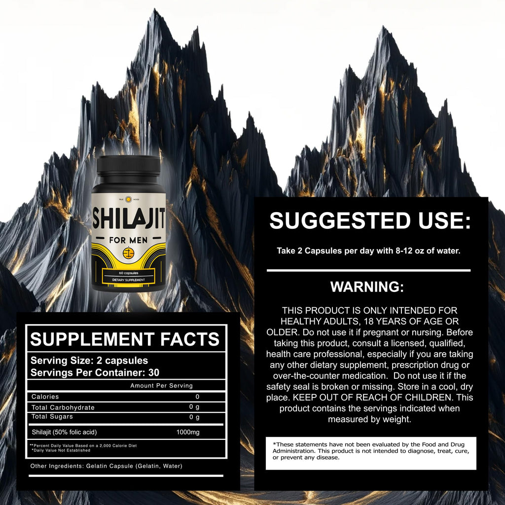Himalayan shilajit for active lifestyle