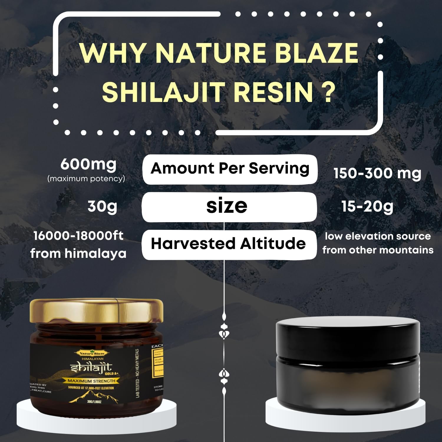 Himalayan shilajit for active lifestyles