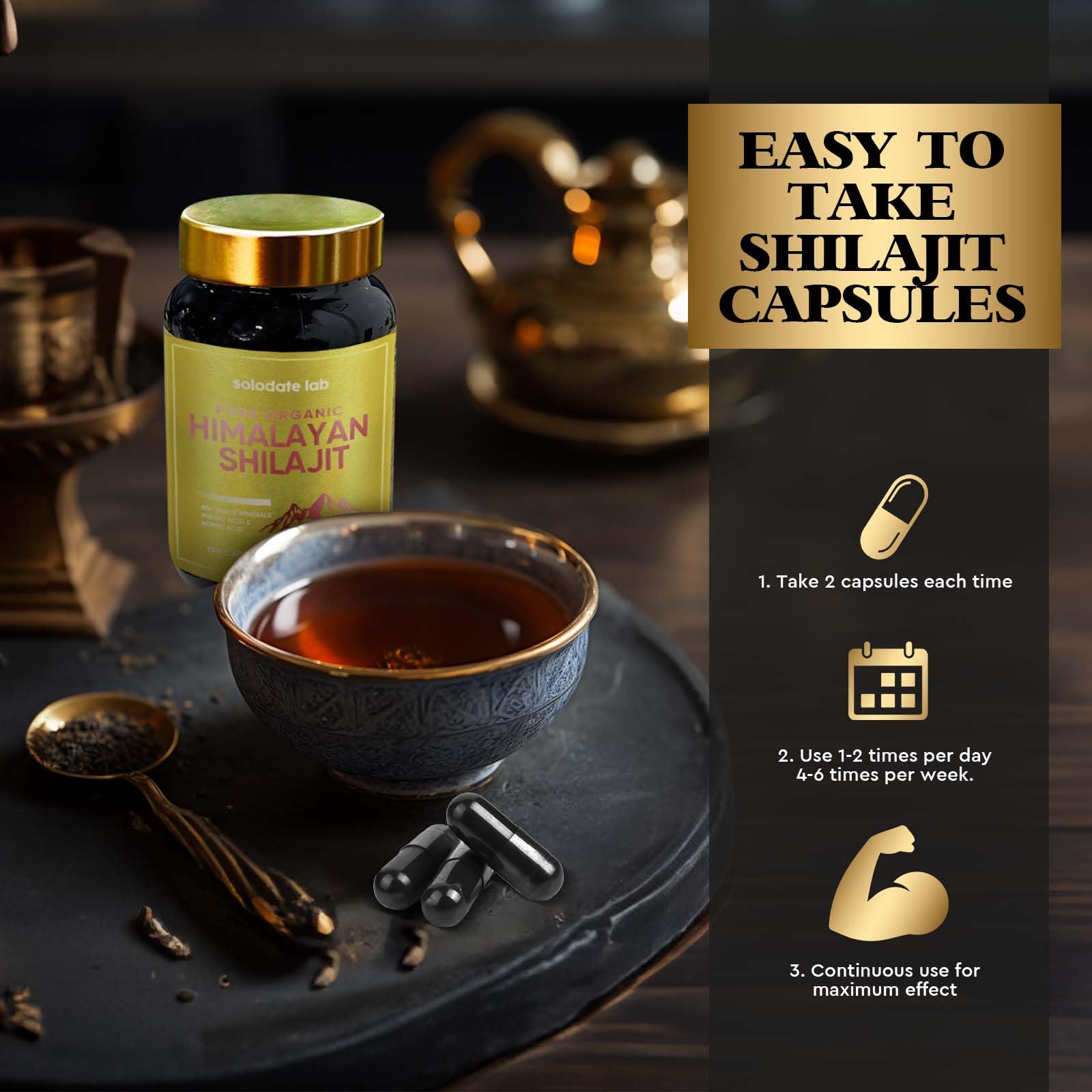 Himalayan shilajit for better health