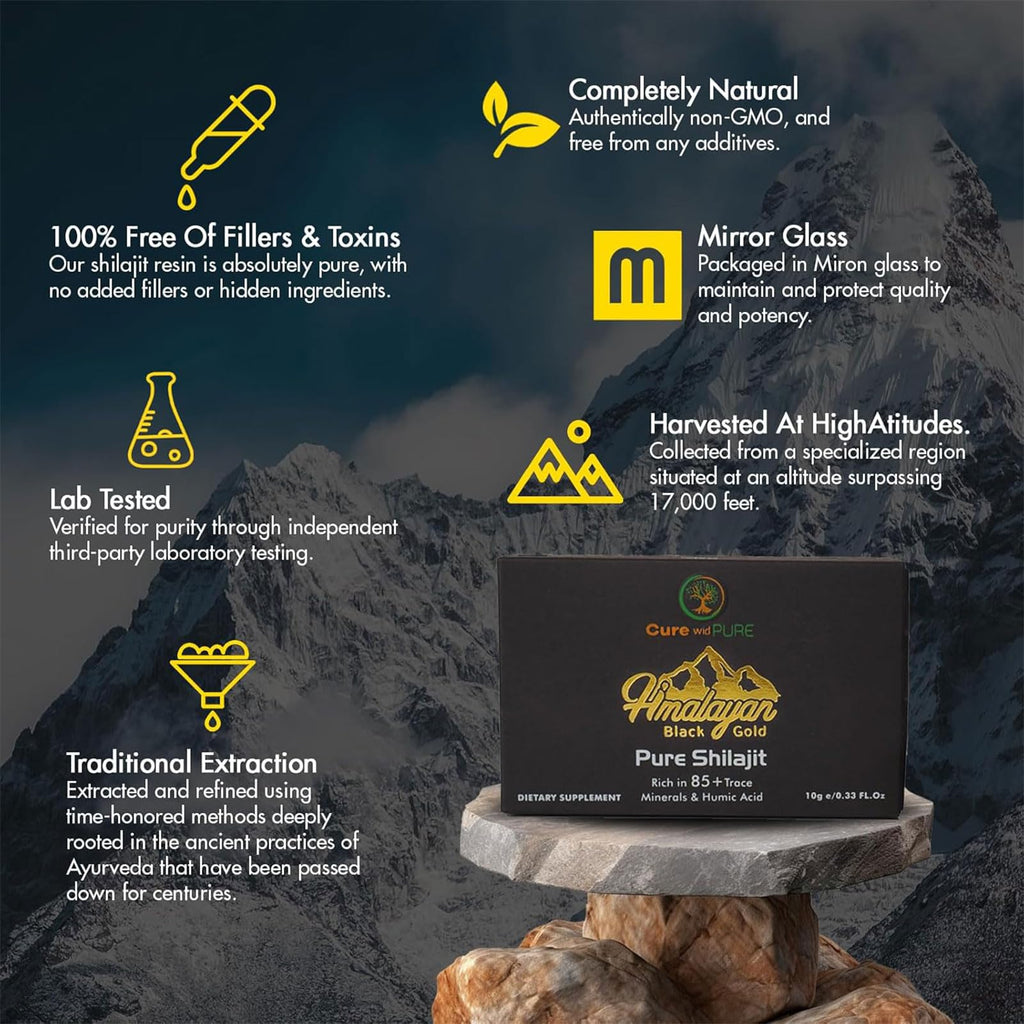 Himalayan shilajit for daily energy