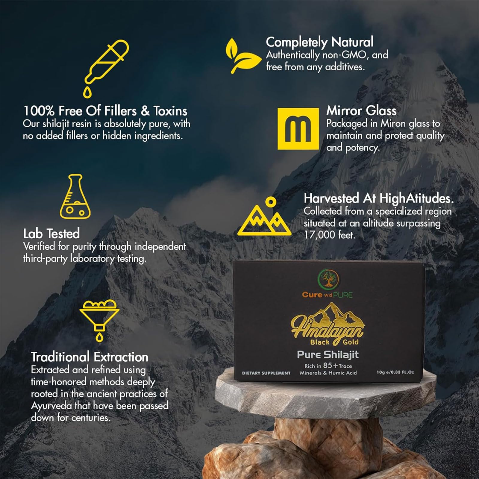 Himalayan shilajit for daily energy