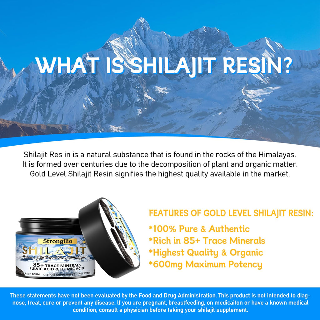 Himalayan Shilajit for daily energy