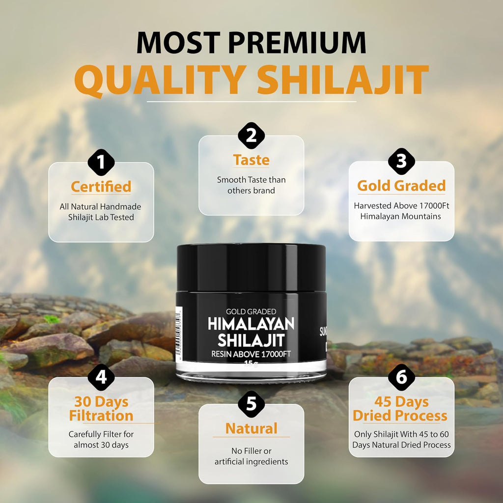 Himalayan shilajit for daily health