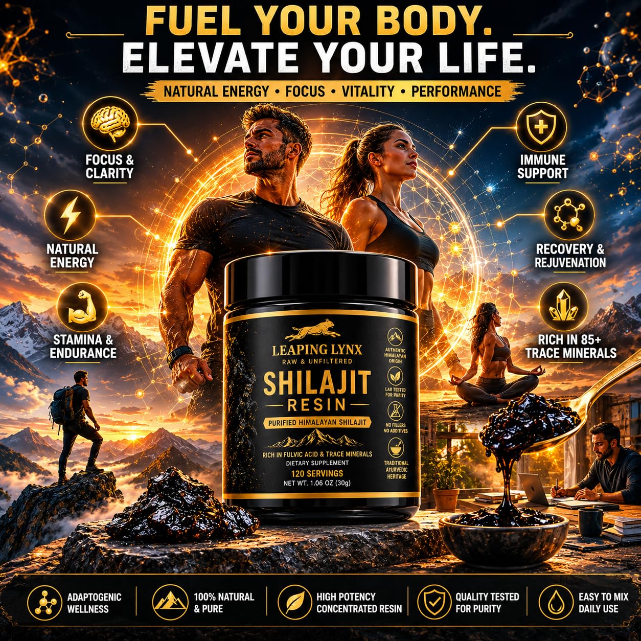 Himalayan Shilajit for daily nutrition