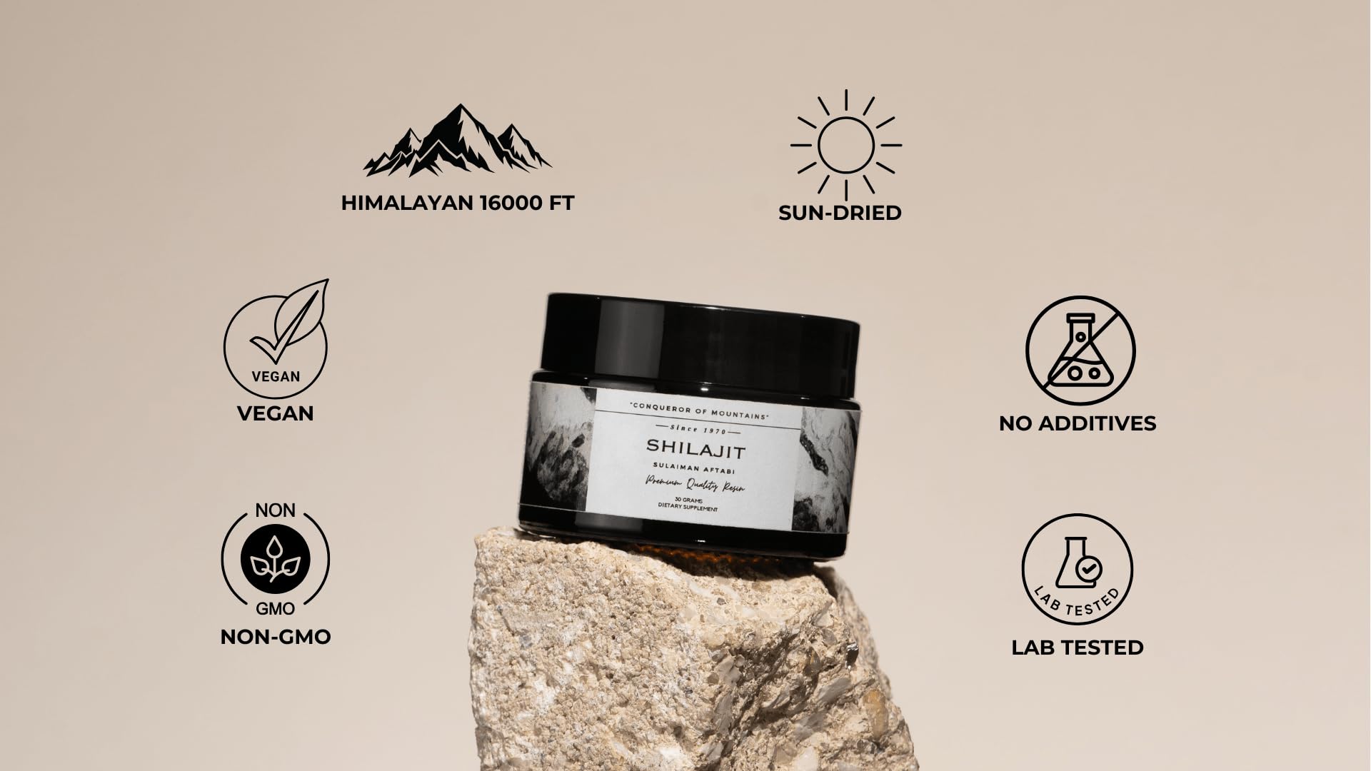 Himalayan Shilajit for energy boost