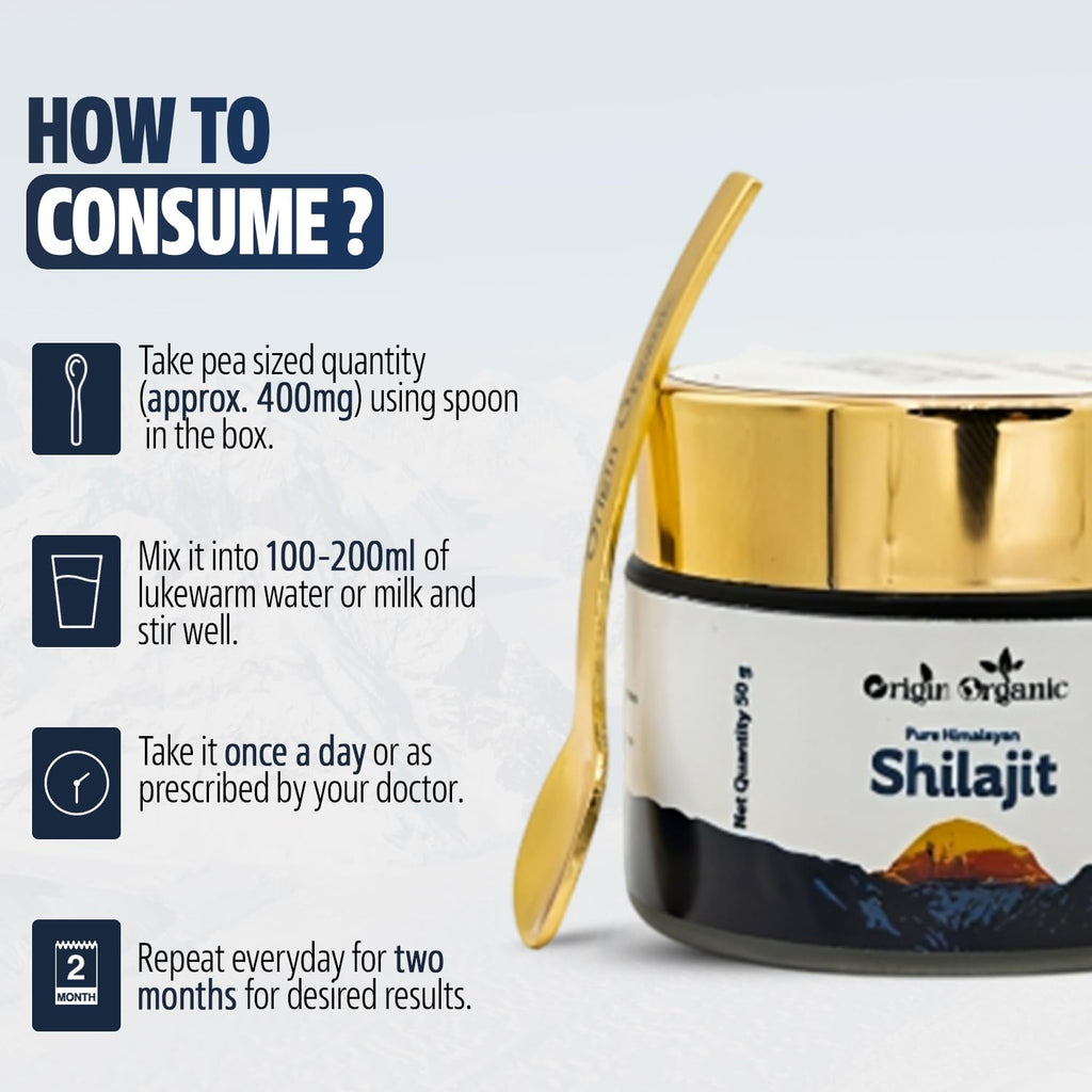 Himalayan shilajit for energy