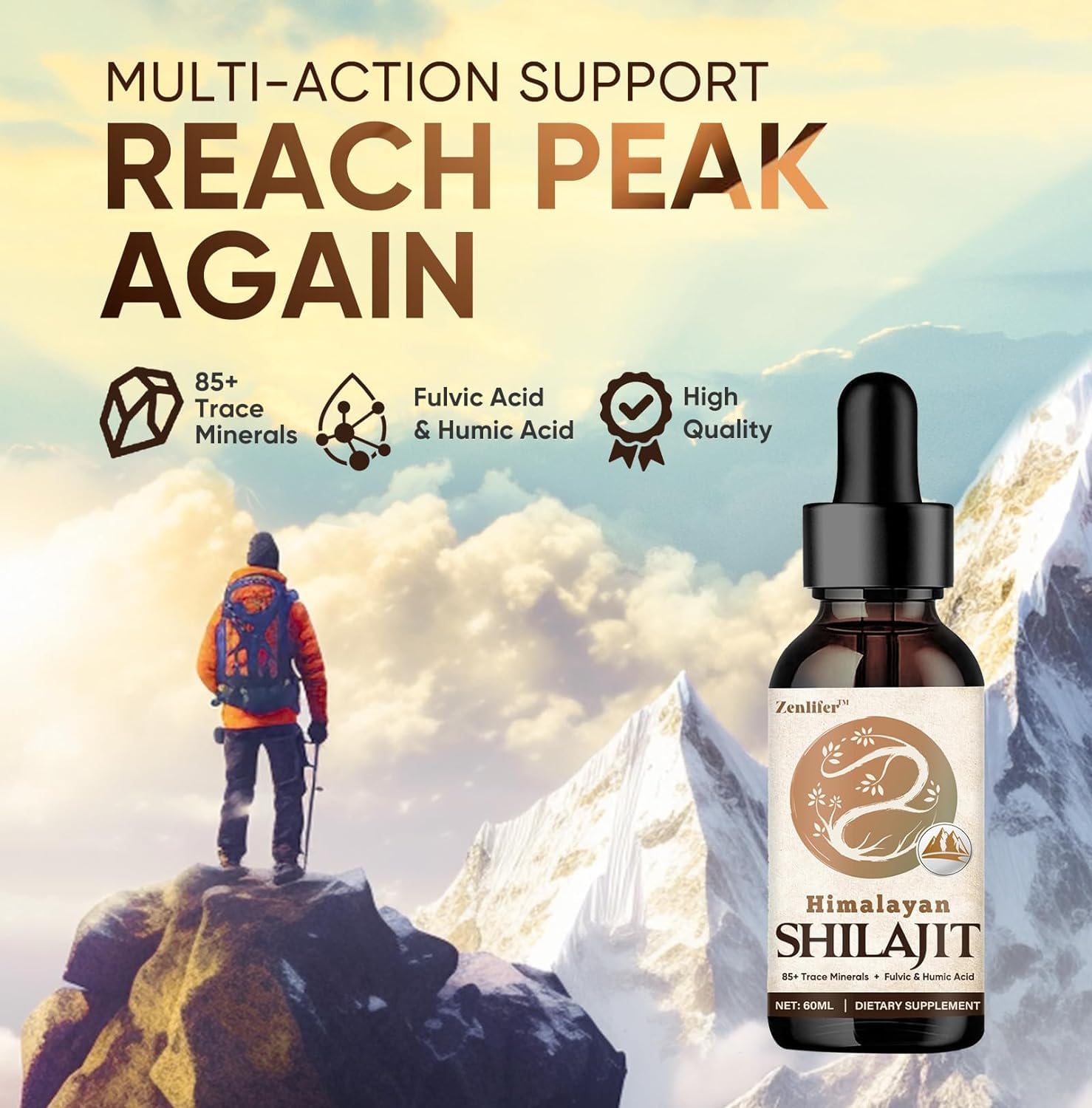 Himalayan shilajit for enhanced energy