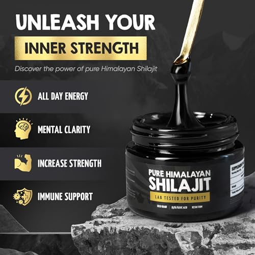 Himalayan shilajit for enhanced performance