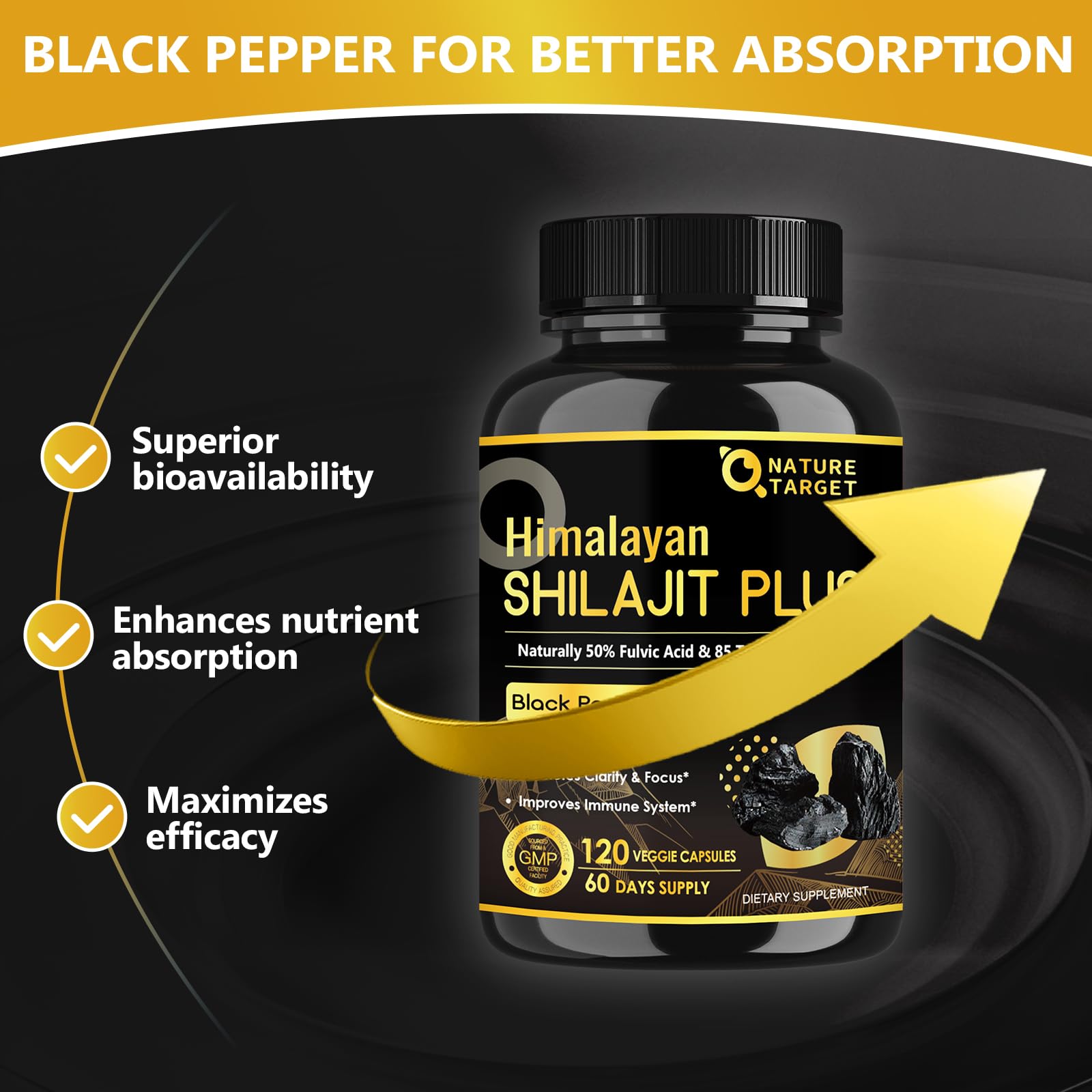 Himalayan shilajit for enhanced performance