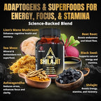 Himalayan shilajit for enhanced stamina