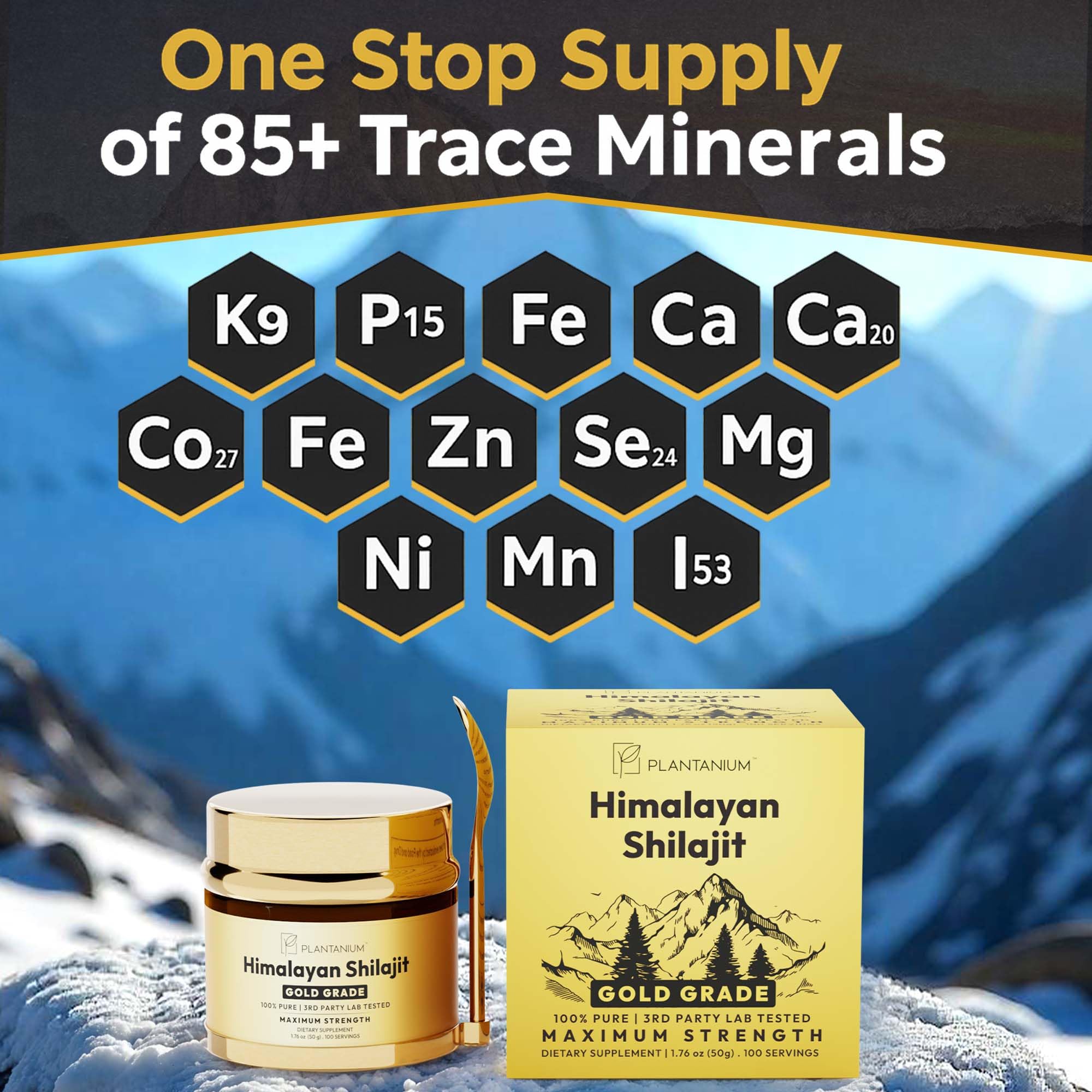 Himalayan Shilajit for enhanced vitality