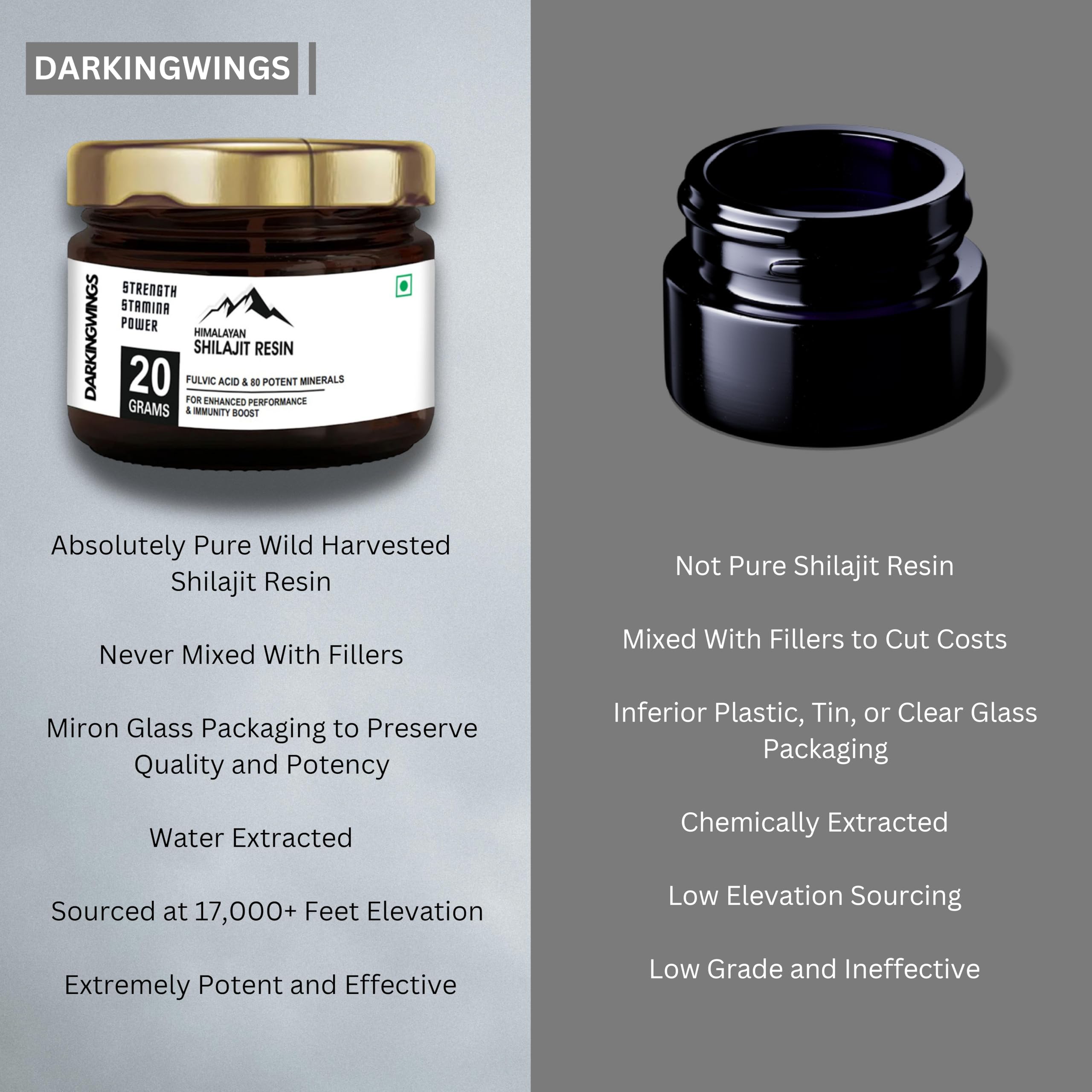 Himalayan shilajit for immune support