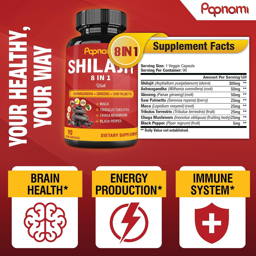 Himalayan shilajit for improved vitality